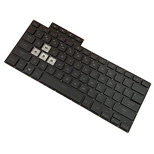 Siakoocty Laptop Replacement US Layout Colorful Backlight Keyboard for ASUS TUF Dash F15 Air FX516P FX516 FA516 6051B1444801