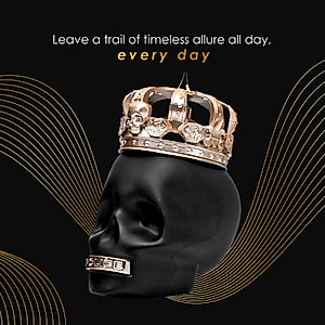 Police To Be The King For Men - Light Long Lasting Top Men's Cologne Spray Elixir Bottle - A Royal And Ultra-Fresh Male Fragrance Eau De Toilette With Traces Of Cardamom And Sandalwood - 4.2 Oz