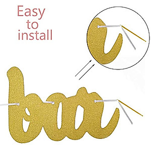 Gold Glittery Ice Cream Bar & Ice Cream Sign Banner and Pink, Blue, Gold Heart Paper Garland Birthday Party Ice Cream Theme Party Summer Theme Party Baby Shower Wedding Decorations Cute Photo Prop