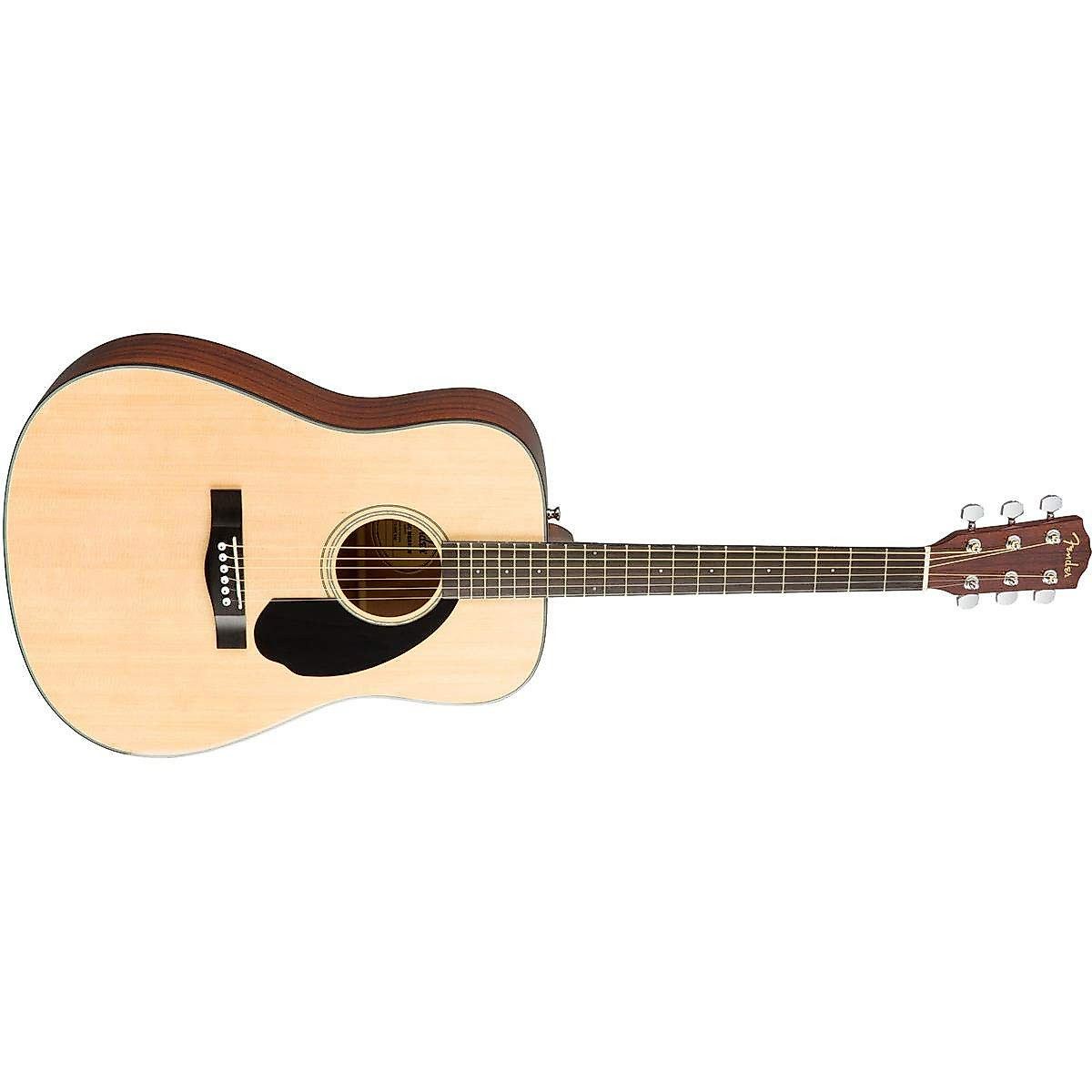 Fender CD-60S Dreadnought Acoustic Guitar, with 2-Year Warranty, Natural