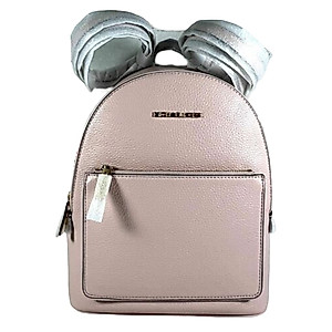 Michael Kors Adina Kenly Backpack Powder Blush Pink Pebbled Leather