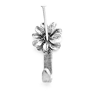 NORMA JEAN DESIGNS 3 PC Set Mini Metal Flower Hooks