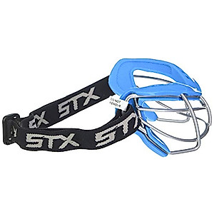 STX Lacrosse Rookie-S Youth Goggle, Electric,Blue , black , silver
