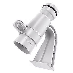 POOLHACKER Pool Pipe Holder, 1 Piece 1/4 inch Water Hose Support Brackets with Clamp Mount for Above Ground Swimming Pools for intex