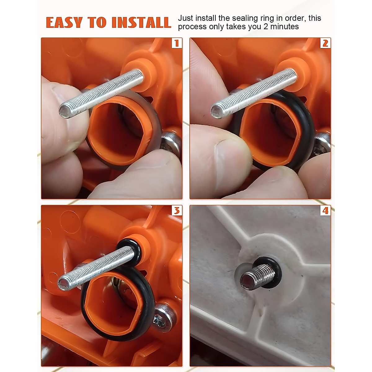 H-28 SS1 Gearhead Air Filter Sealing Kit Fit for CS-590 CS-600P CS-620P CS-620PW