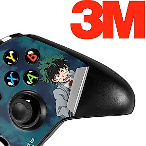 Skinit Decal Gaming Skin Compatible with Xbox One S Controller - Officially Licensed Crunchyroll Izuku Midoriya Uniform Design