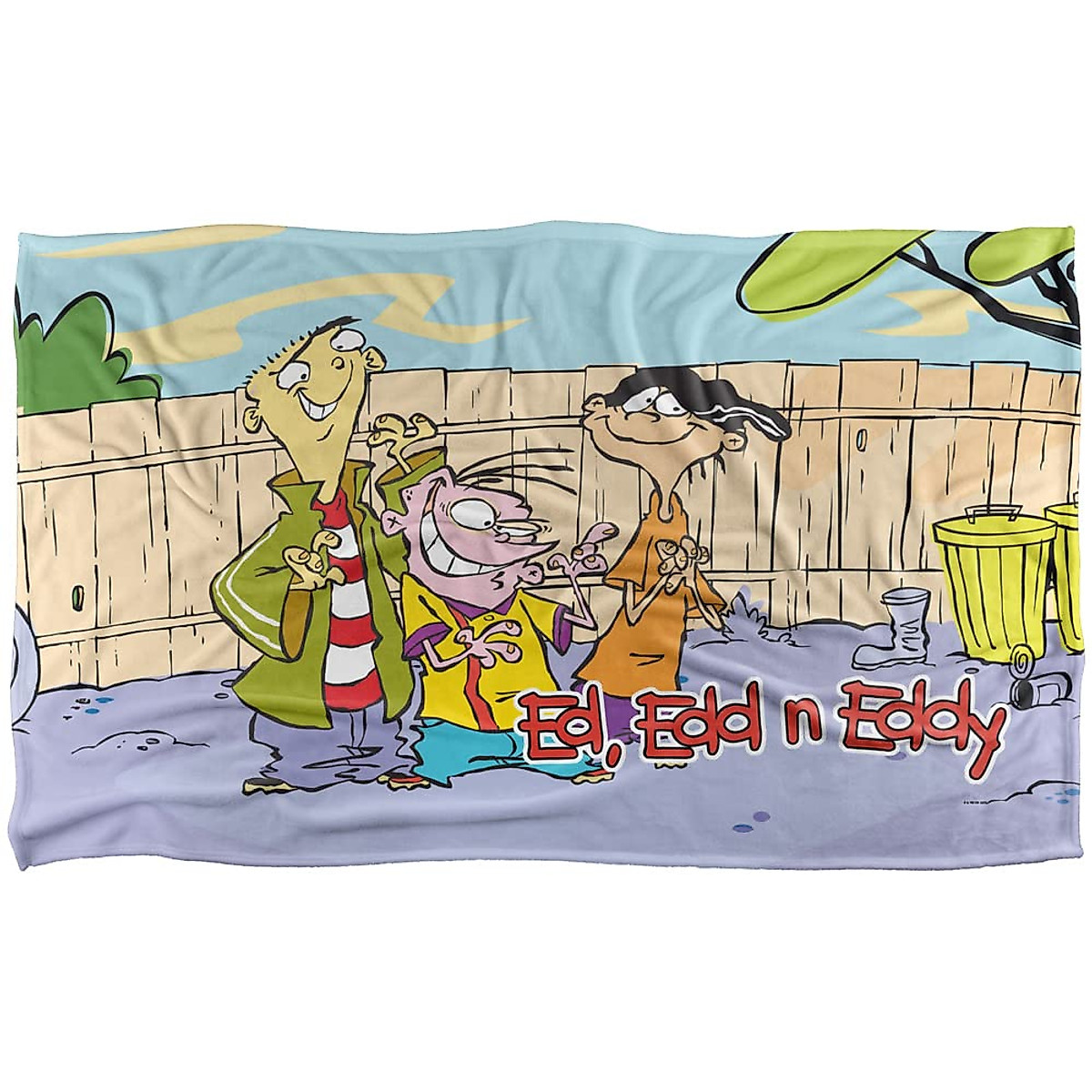 Trevco Ed EDD N Eddy Backyard Boys Silky Touch Super Soft Throw Blanket 36" x 58"