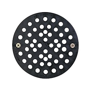 Sioux Chief 801-APK Floor Drain Replacement Strainer, 6-3/4", Black, No Size