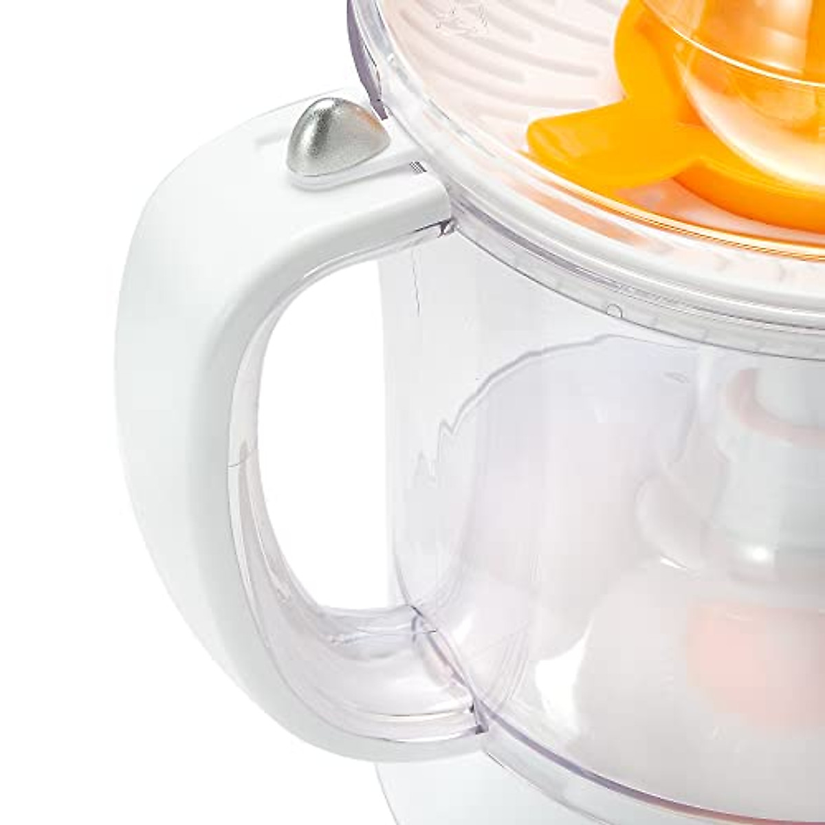 Dominion BPA-Free CitroMax Electric Citrus Juicer Extractor, Compact Volume Pulp Control, Oranges, Lemons, Limes, Grapefruits with Easy Pour Spout, 34oz, White