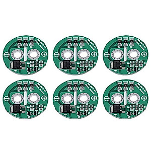 6Pcs Super Capacitor Protection Board, 2.5V Super Farad Capacitor Board Protection Board Module, Protects Capacitor from Exceeding The Limiting Voltag,with Protection Board Module Limit Plate