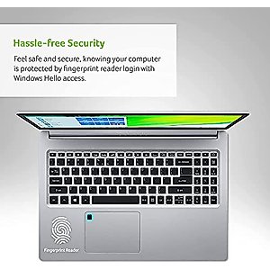 2022 Acer Aspire 5 Slim Laptop, 15.6" Full HD IPS, AMD Ryzen 7 5700U Octa-Core Processor (Beats i7-1165G7), 16GB DDR4 RAM, 1 TB PCIe NVMe SSD, WiFi 6, Backlit KB, Fingerprint Reader, Windows 11