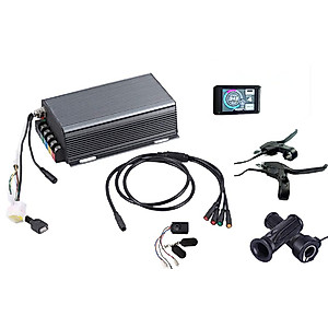 NBPOWER 5000w Electric Fat Bike Conversion kit sabvoton Controller 100KM/H max Speed, with TFT Color Display System,Single Speed Freewheel (26 * 4.0 Rear)