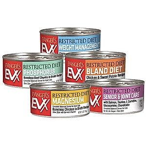 Evanger's EVX Restricted Diet: Controlled Magnesium for Cats
