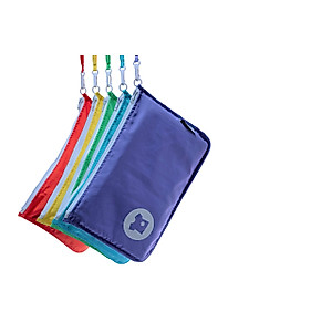 OYYO Diaper Bag Organizer Pouches a 5 pc Set. Machine Washable, Color Coded, Diaper pad and Wet Bag Included.