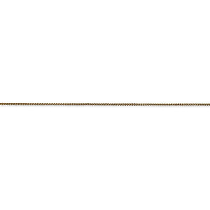 Jewels By Lux 14K Yellow Gold 0.80mm Spiga Pendant Chain