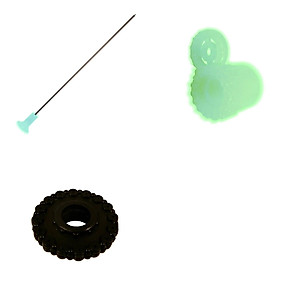 Berserker Blowguns 50 - Glow in Dark .40 Cal Target Darts & Peep Sight & Quiver from