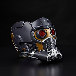 Marvel Legends Series Star-Lord Premium Electronic Roleplay Helmet with Light and Sound FX, Perfect for Adult Halloween Costume, Guardians of The Galaxy Adult Roleplay Gear