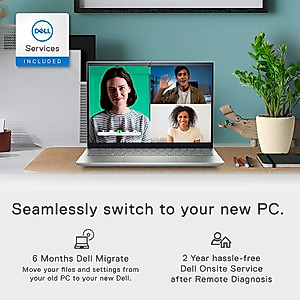 Dell Inspiron 14 5425 [Windows 11 Pro] Business Laptop Computer, 14" FHD+, Octa-core AMD Ryzen7 5825U (Up to 4.5 GHz), 16GB RAM, 512GB PCIe SSD, Backlit Keyboard, Fingerprint, Wi-Fi, Bluetooth 5.2
