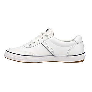 Keds Courty 2 Lace Up, Sneaker Womens, White Leather, 8 Medium