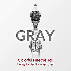 Wormhole Tattoo Cartridge Needles 50pcs Assorted Tattoo Needle Cartridges Round Liner Mixed 3RL 5RL 7RL 9RL 11RL (50pcs #12 Standard RL)