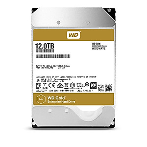 Western Digital 18TB WD Gold Enterprise Class Internal Hard Drive - 7200 RPM Class, SATA 6 Gb/s, 512 MB Cache, 3.5" - WD181KRYZ