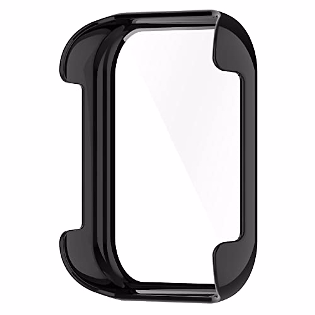 TenCloud Watch Cases for Oppo Watch 2 46mm Screen Protector Full Protective Case Watch Accessories (Black)