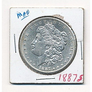 1887 S Morgan Dollar $1 Brilliant Uncirculated