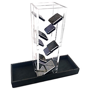 C4Labs Colour Lux Dueling Dice Tower – Battling Colors (Stardust/Lagoon)