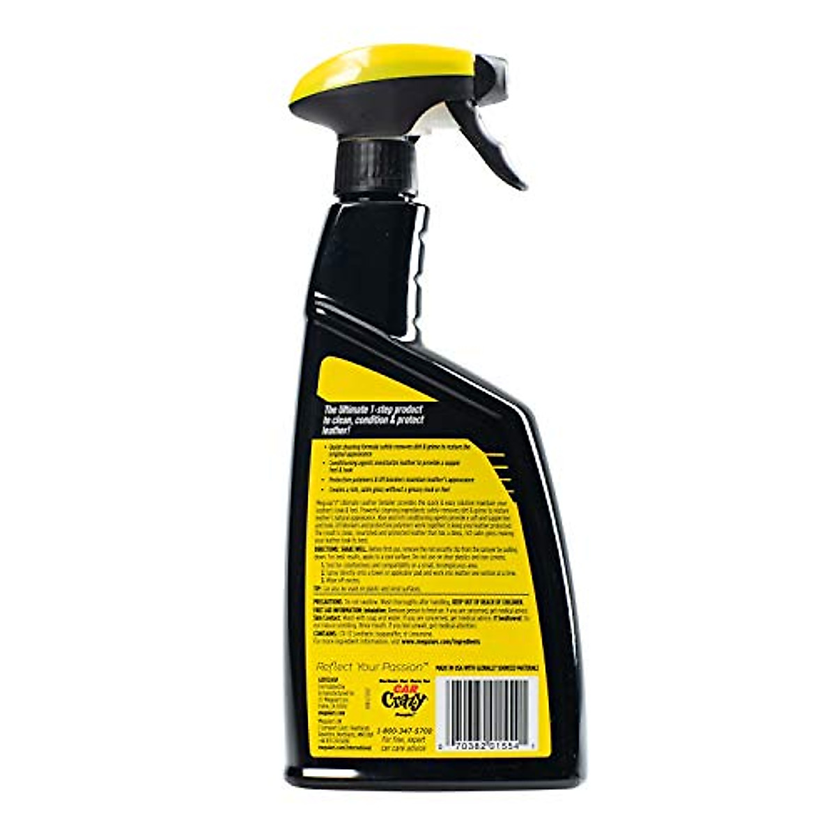 Meguiar's G201324SP Ultimate Leather Detailer - 24 Oz Spray Bottle