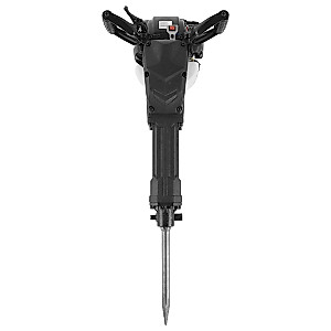 XtremepowerUS 38cc Gas Demolition Jack Hammer Gas EPA Construction Concrete Breaker Floor Punch Drill Point & Chisel Bits