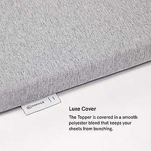 Tuft & Needle - King 2-Inch Breathable, Supportive Adaptive Foam Mattress Topper, CertiPUR-US