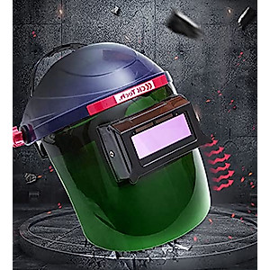 Welding Helmet, Auto Darkening Welding Face Shield, Solar Powered Welder Protective Gear for Arc Tig Mig CT TIG KR, 10 Protective Sheet Inlcuded