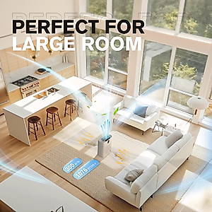 MORENTO HY4866 Air Purifiers with HY4866 Original Versionr 4P, White