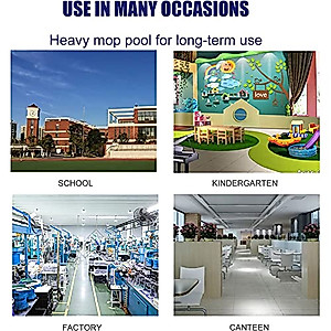 Stainless Steel Kitchen Sink, Commercial Sink Standing Vegetable Sink, Household Goods Commercial Floor Mop Sink Stainless Steel Mop Service Basin