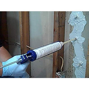 Applied Technologies 10' Fast Set Concrete Foundation Crack Repair Kit-Polyurethane Foam Stops Water from Leaking Through a Basement Crack-Our Most Popular DIY Concrete Crack Repair Kit