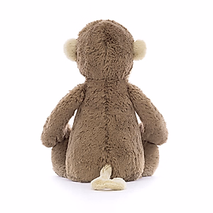Jellycat Bashful Monkey Stuffed Animal Plush, Medium, 12 inches