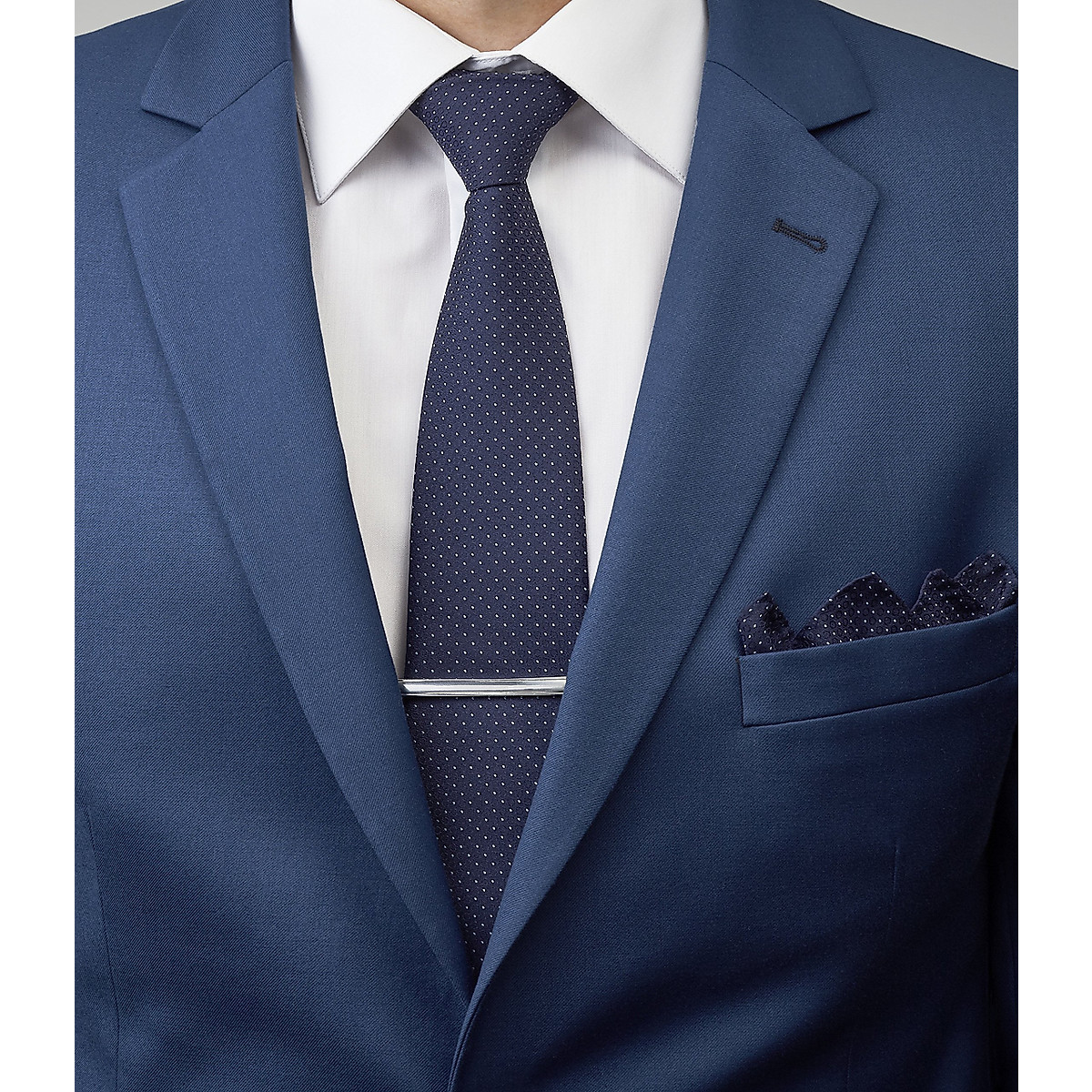 Premium Men’s Gift Tie Set Silky Necktie Pocket Squares Tie Clips Cufflinks For Men Multicolored