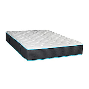 Swiss Ortho Sleep 12" Inch Individually Wrapped Coil Pocket Spring Hybrid Mattress, Bed-in-a-Box, CertiPUR-US Certified Foam, Full