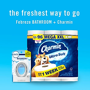 Febreze Small Spaces Air Freshener, Plug in Alternative for Home, Linen & Sky, Odor Fighter for Strong Odor (4 Count)