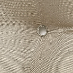 Classic Accessories Water-Resistant Indoor/Outdoor Bench Cushion, 54 x 18 x 5 Inch, Khaki, Patio Bench Cushion