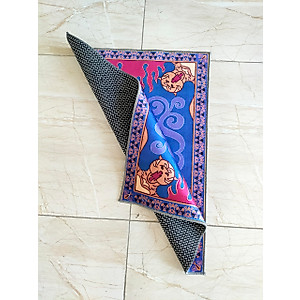 Aladdin Rug, Flying Rug, Magic Rug, Movie Rug, Area Rug, Fan Rug, Living Room Rug, Kids Room Rug, Non Slip Rug, Floor Rug, Purple Rug coolVibesR148.1 (23”x31”)=60x80cm=1.9 ft x2.6 ft