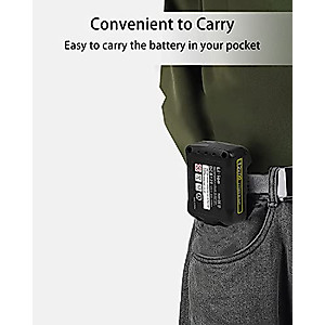 COMRGIKE 3.0Ah 12V 2Pack Battery Replacement for Dewalt 12V Battery DCB123 DCB127 DCB122 DCB124 DCB121 Compatible with Dewalt 12V Tools, for Xtreme/ DCL045B/ DCF903B etc. Series