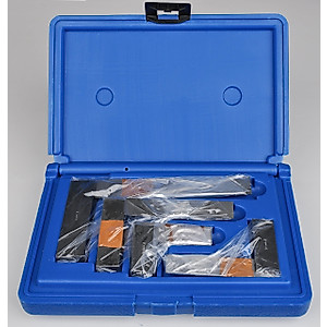 Fowler 52-432-246-0 Machinist Hardened Steel Square Set, 2", 3",4",and 6" Blade Size