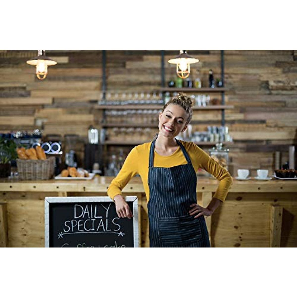 18 Classic Neon Chalk Markers Double Pack of Both Fine and Reversible Medium Tip Liquid Chalk Pens Wet Erasable - Menu Boards, Glass, Windows, White Boards, Classrooms, Mirrors, Chalk Boards, Plastic