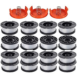 AF100 Replacement Spool for Black and Decker Weed Eater Spool,0.065" 30ft Line Spool for Black Decker Weed Wacker String,Replace AF-100 AF-100-BKP Spool for GH900 GH600 Weed Eater String(16+3+3 Pack)
