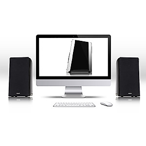 Edifier R2000DB Active Bluetooth Bookshelf Speakers - Optical Input - 2.0 Wireless Near-Field Studio Monitor Speaker - 120 Watts RMS with 5″ Large Woofer – Black