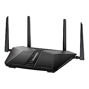 Nighthawk 6-Stream AX5400 WiFi 6 Router RAX50 Dual Band Wireless Speed (Up to 5.4 Gbps) | 2,500 sq. ft. Coverage