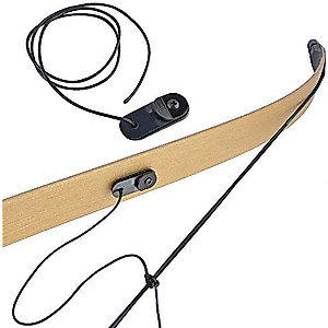 AMEYXGS Archery Clicker Recurve Bow Archery Trainer Equipment Archery Clicker Plate Self-Adhesive Mounted on Bow Limbs for Recurve Bow (BLACK 2)