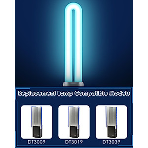 PACETAP 9W 21050 Bulbs Replacement 4 Pack with 18 Pack Sticky Refillable Glue Boards Compatible with DynaTrap Models DT3009, DT3019 and DT3039