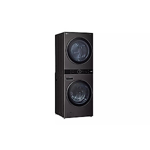 Single Unit LG WashTower™ with Center Control™ 4.5 cu. ft. Front Load Washer and 7.2 cu. ft. Front Load Ventless Dryer - WKHC202HBA